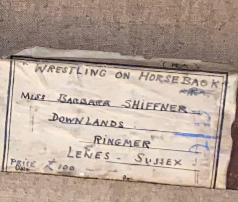 Huge Impressive Painting, by Eleanor Barbara Shiffner 1896-1982 ...