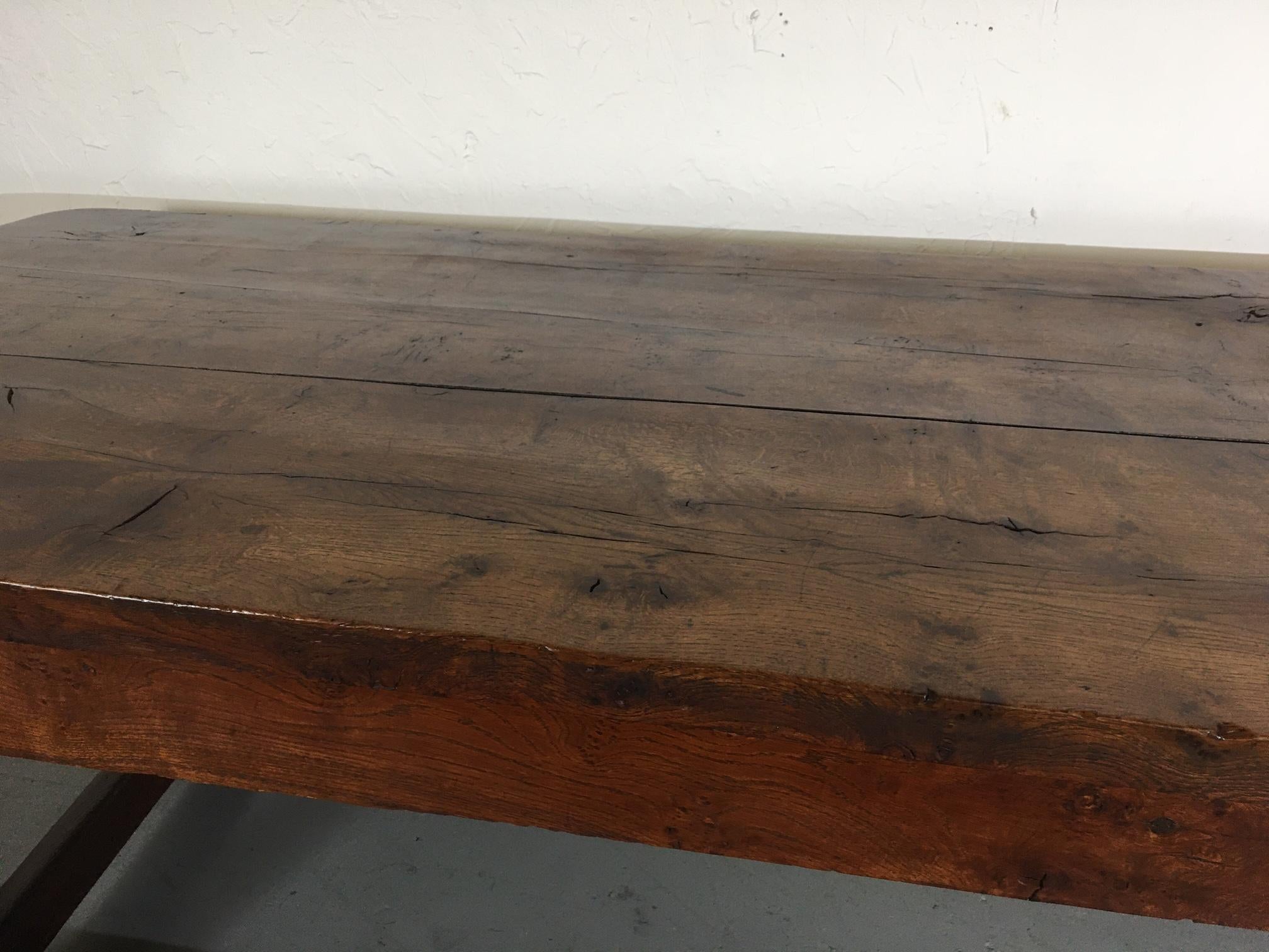 1810 Italian Refectory Table For Sale at 1stDibs