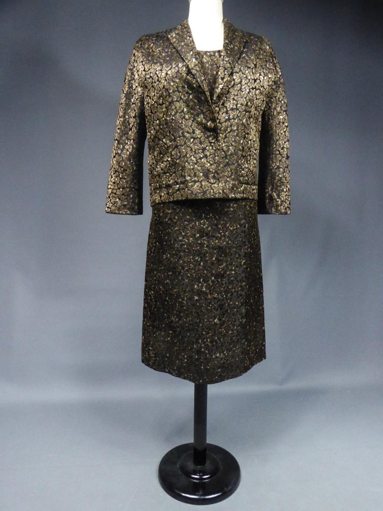 A Jacques Griffe French Couture Dress and Jacket Set Circa 1960 For ...