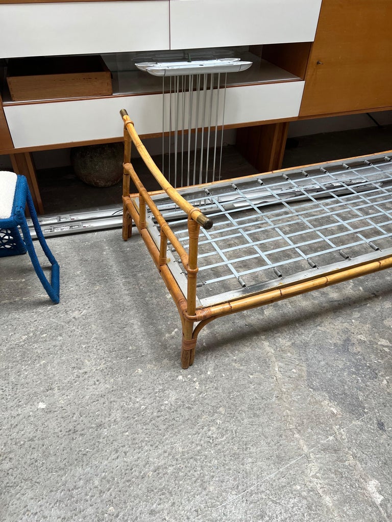 Japanese Style Daybed in Bamboo at 1stDibs
