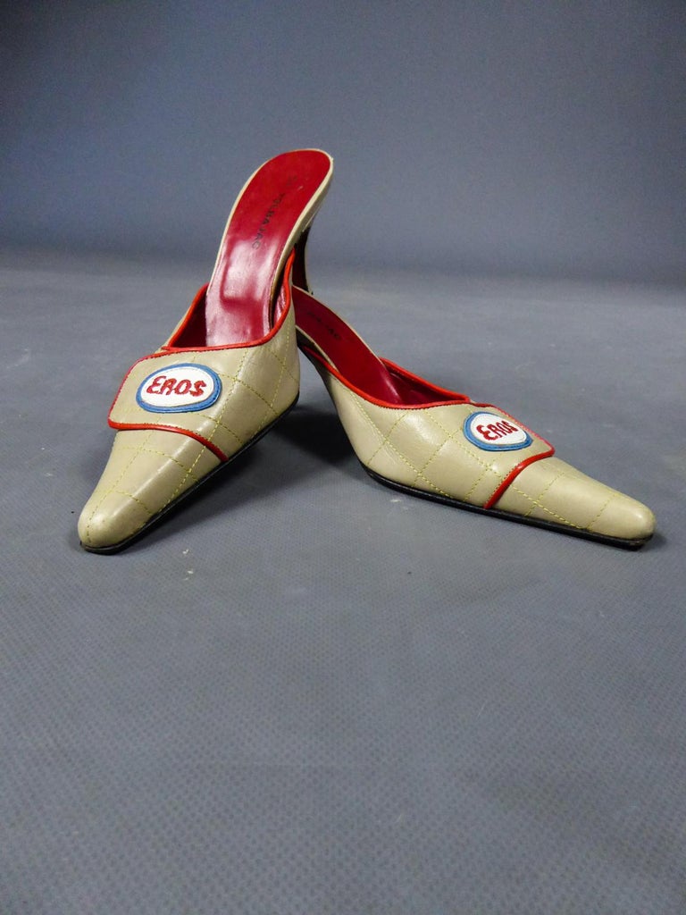 A Jean-Charles de Castelbajac Pair of Mules Circa 1990 at 1stDibs ...