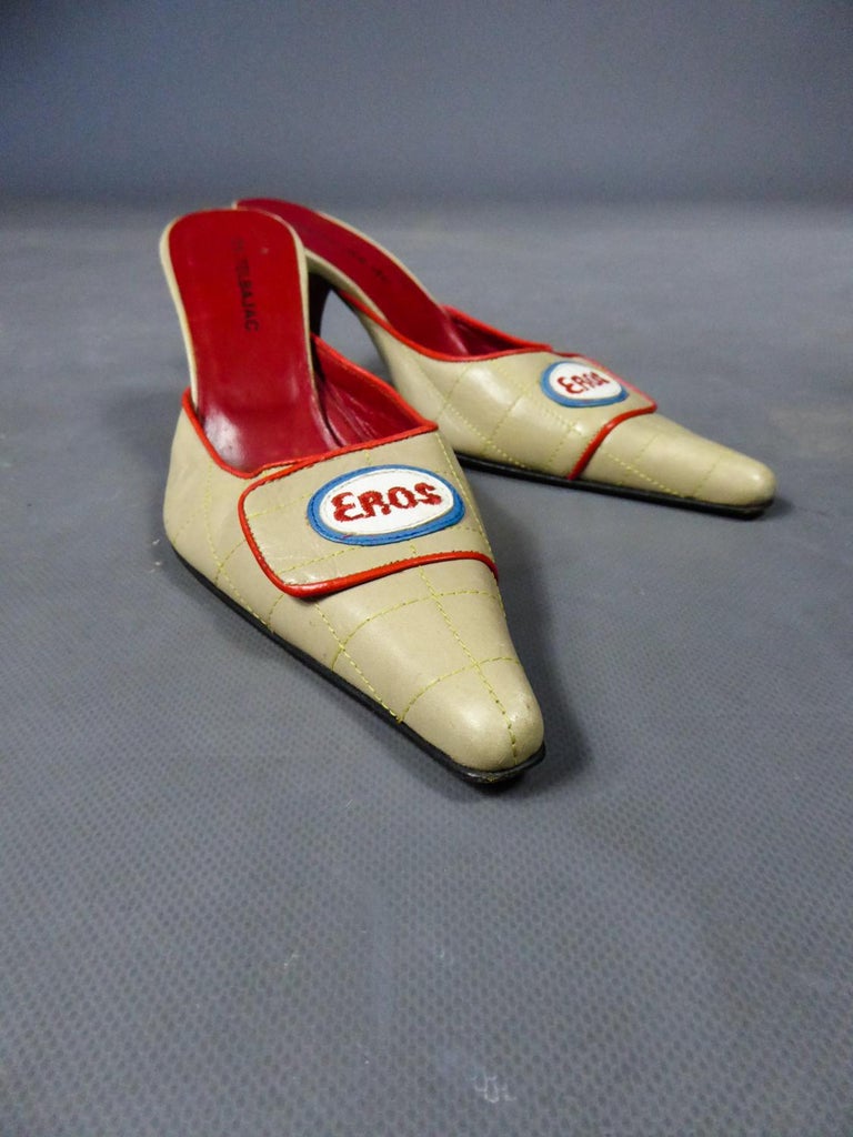 A Jean-Charles de Castelbajac Pair of Mules Circa 1990 at 1stDibs ...