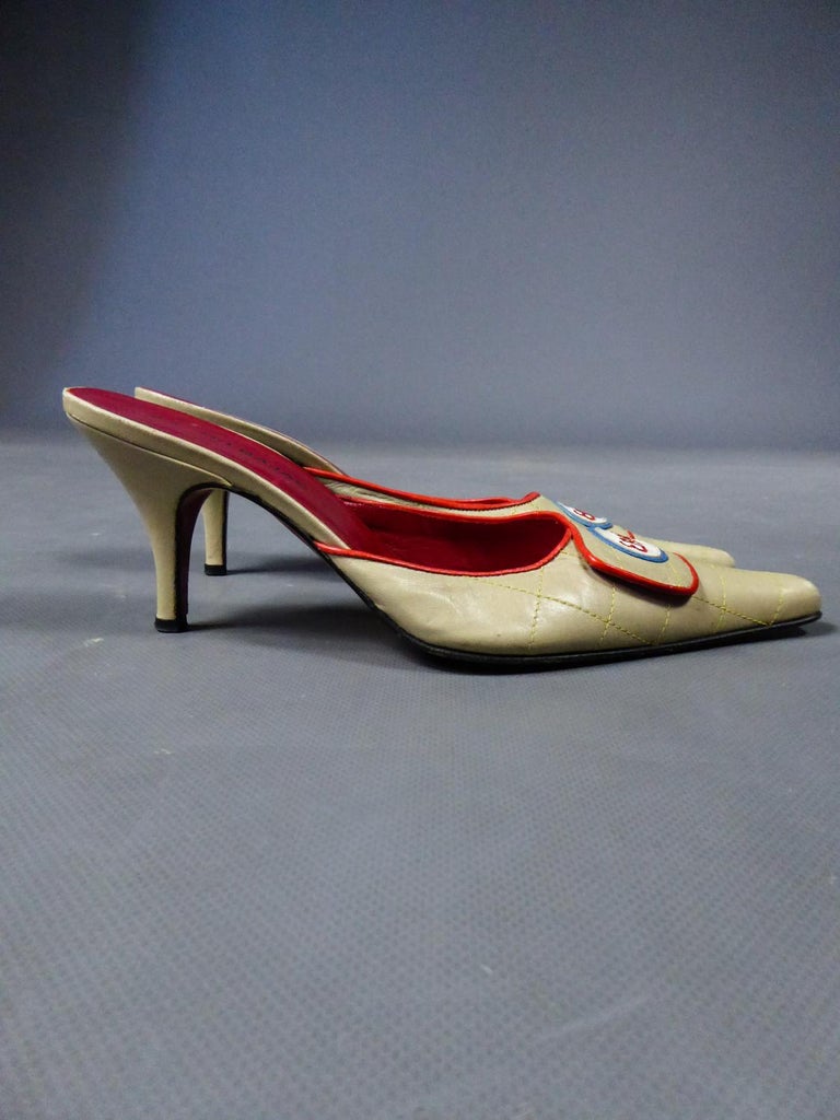 A Jean-Charles de Castelbajac Pair of Mules Circa 1990 at 1stDibs ...