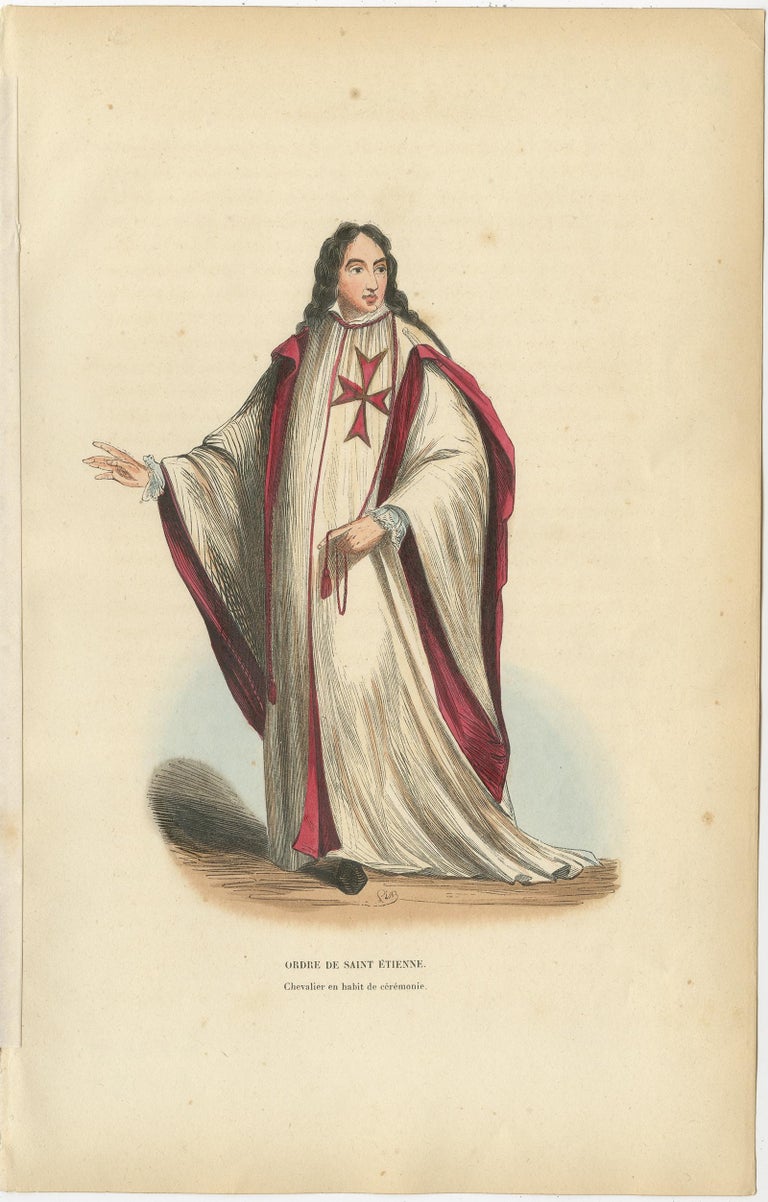 Knight of the Order of Saint Stephen, a Hungarian Order of Chivalry ...