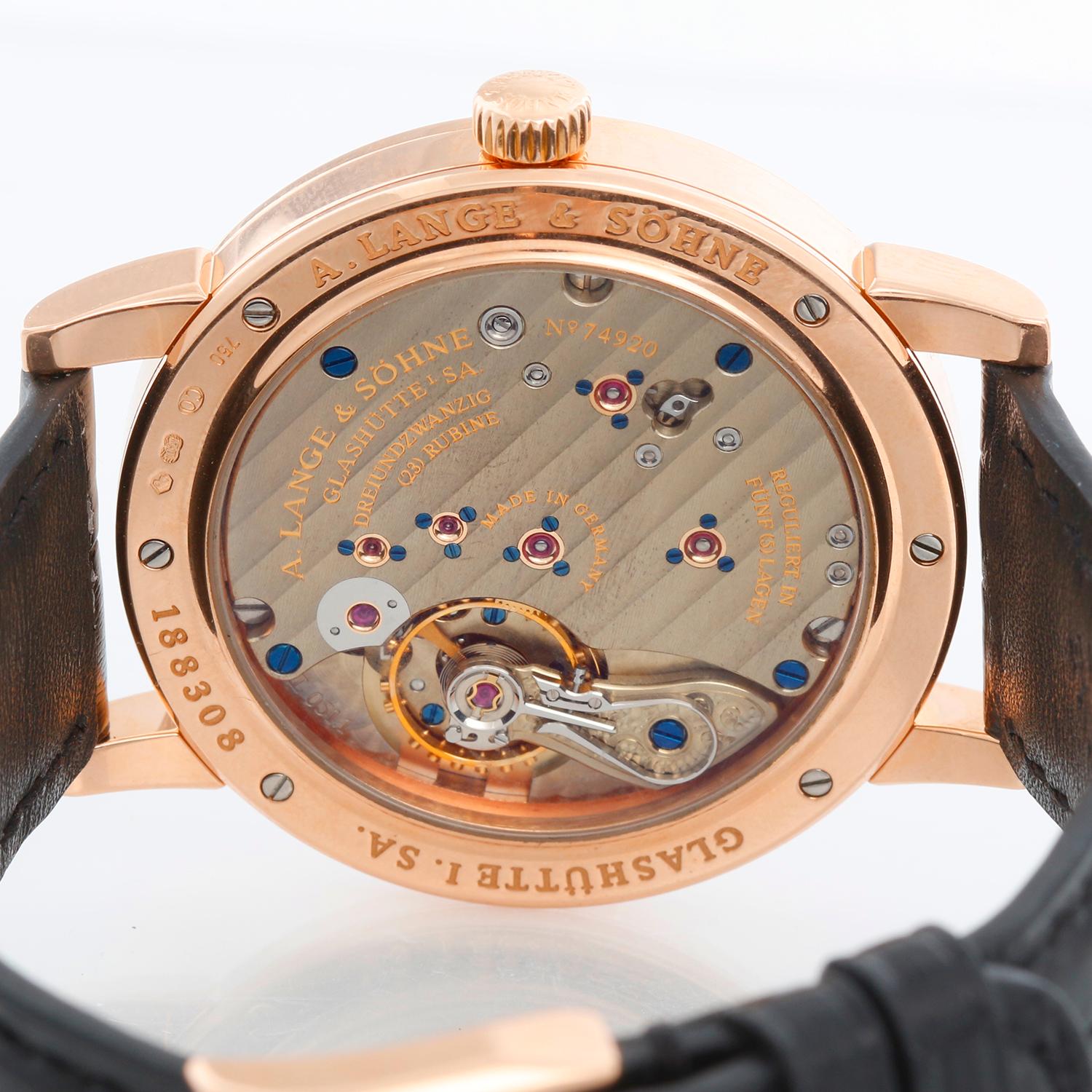 A. Lange and Sohne 1815 Men's 18k Rose Gold Watch at 1stDibs | lange ...