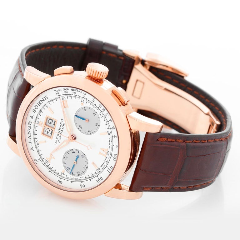 A. Lange and Sohne Datograph Flyback Rose Gold Men's Watch 403.032 at ...