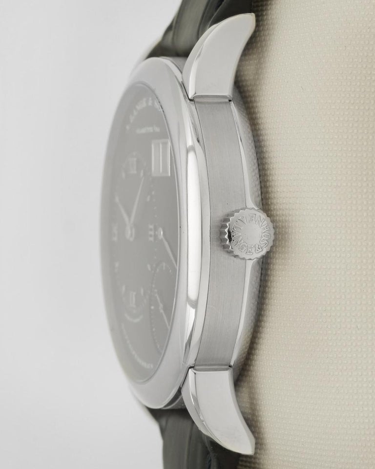 A. Lange and Sohne Lange 1 Platinum '101.025' at 1stDibs | lange 101.025, lange 1 platinum 101.025