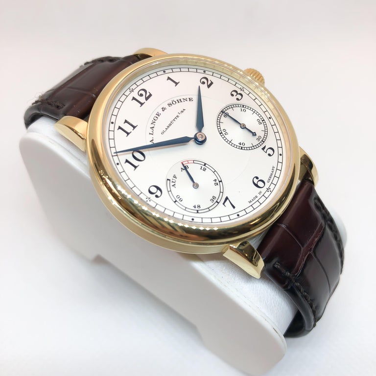 A. Lange and Sohne Men's Up/Down 1815 18 Karat Yellow Gold Watch For ...