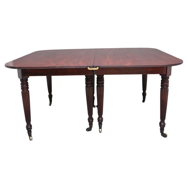 Large and Impressive Early 19th Century Mahogany Extending Dining Table ...