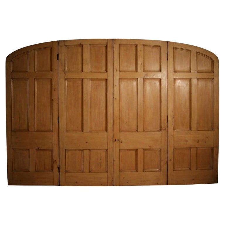 Large Antique Four Section Room Dividing Door For Sale at 1stDibs ...