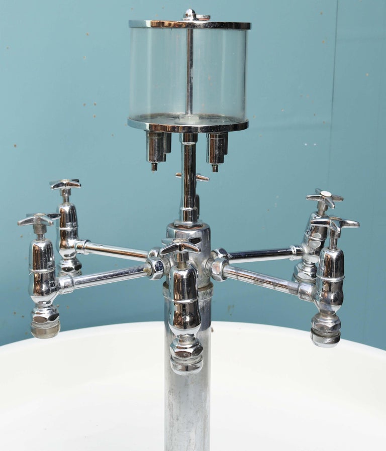 Large Antique Freestanding Circular Sink For Sale at 1stDibs | round ...