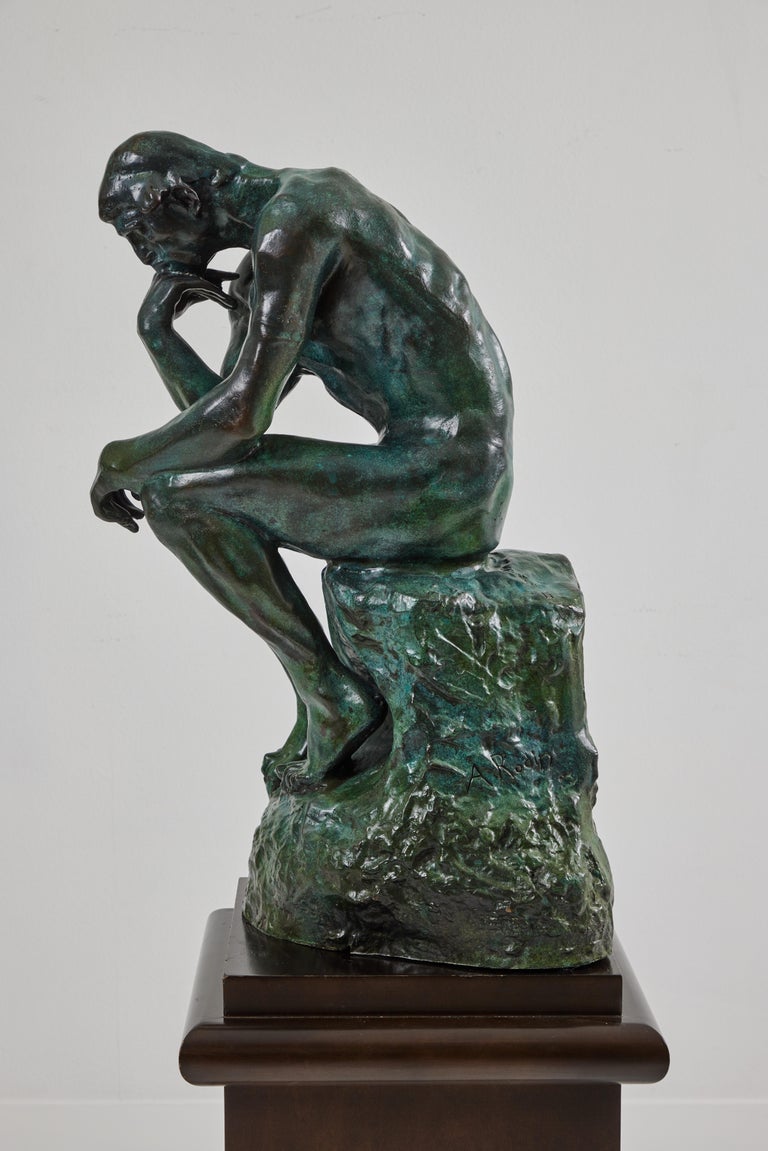 Large Bronze Cast of Auguste Rodin's Le Penseur "The Thinker" For Sale ...