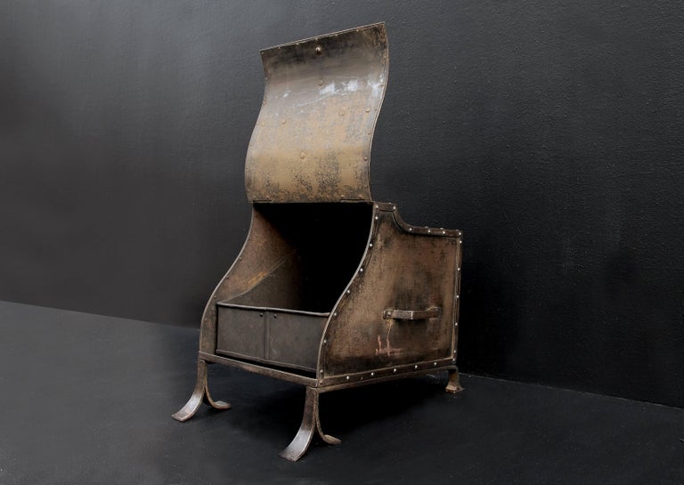 An Unusual English Antique Coal Box. For Sale at 1stDibs | antique coal bin