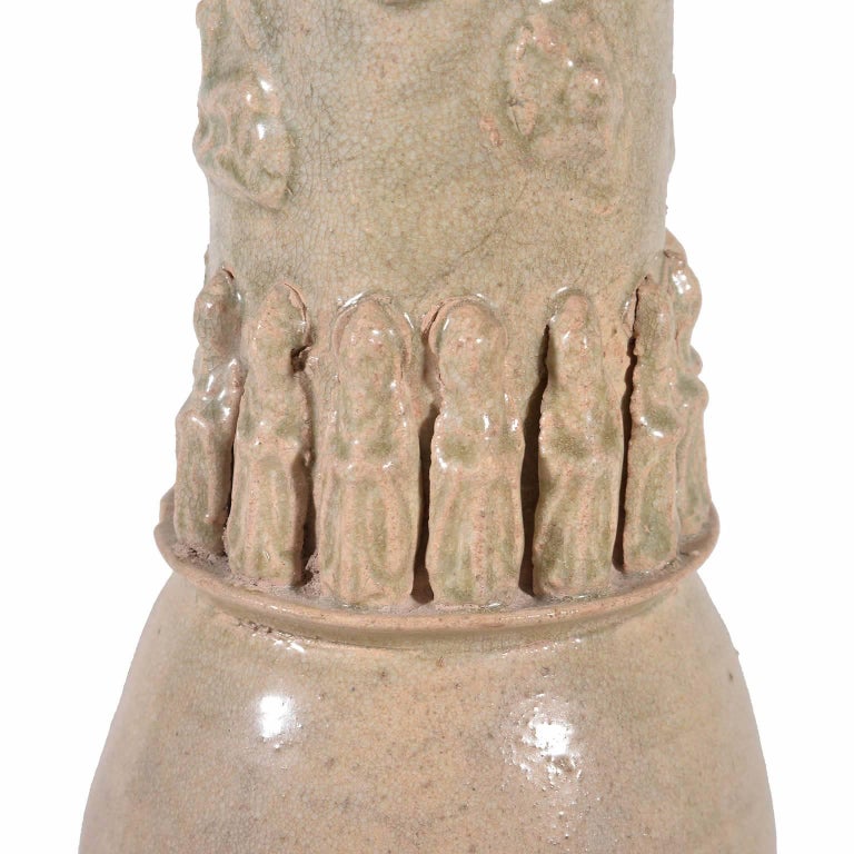 Large Chinese Song Dynasty 1, 000 Year Old Decorative Funerary Jar For ...