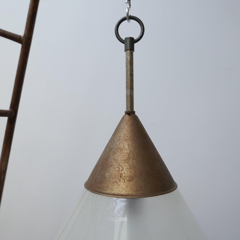 Large Conical Pendant Light at 1stDibs