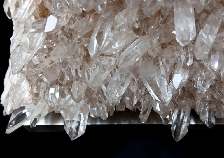A large exceptional 'A' Grade Quartz Crystal cluster from Arkansas For ...