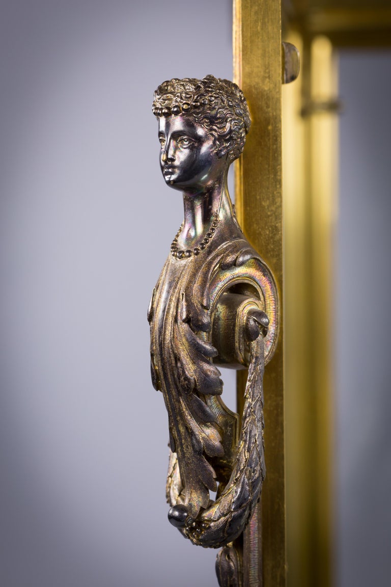 Large French Gilt Bronze and Glass Cave a Liqueur, circa 1875 For Sale ...