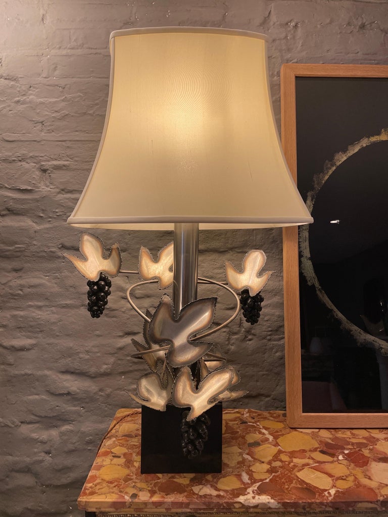 Large French Table Lamp by Maison Jansen For Sale at 1stDibs