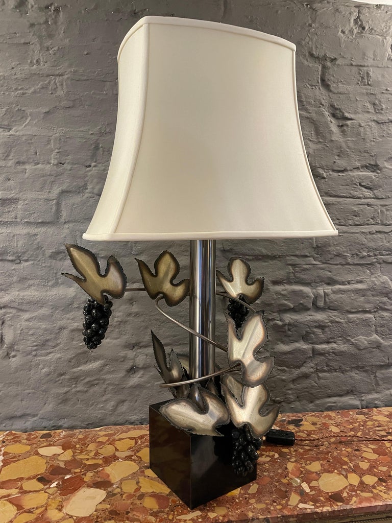 Large French Table Lamp by Maison Jansen For Sale at 1stDibs