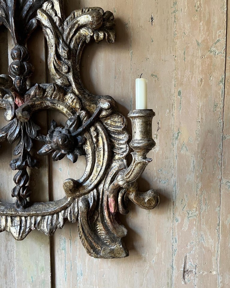 Large Italian Baroque Wall Sconce, c.1740 For Sale at 1stDibs | baroque ...
