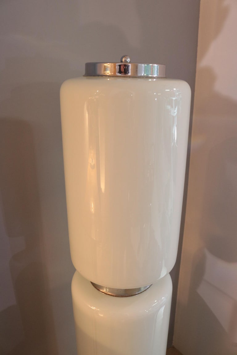 Large Italian Modernist Lamp For Sale at 1stDibs