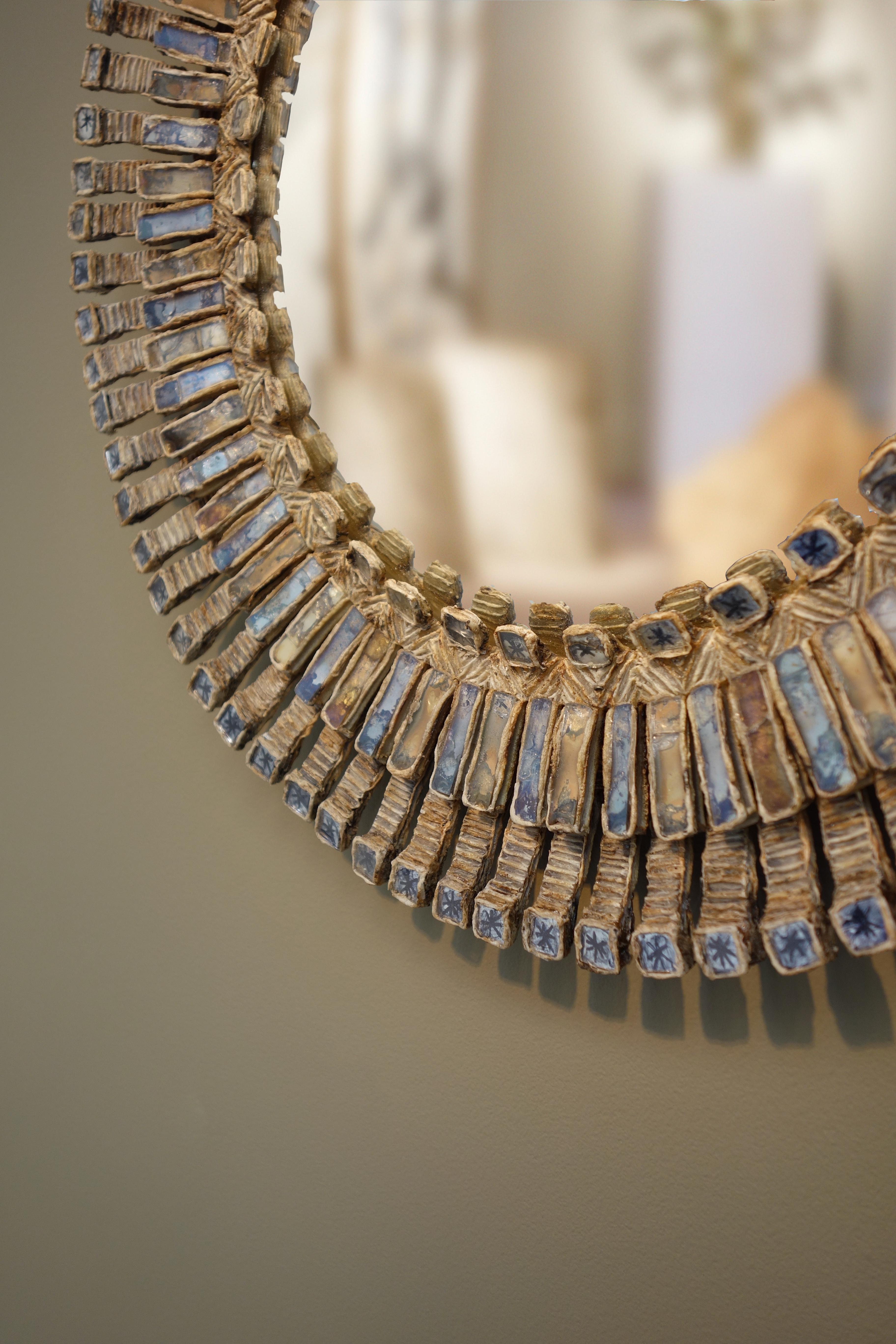 Large Line Vautrin "Romain" with Stars Mirror, circa 1955 at 1stDibs ...