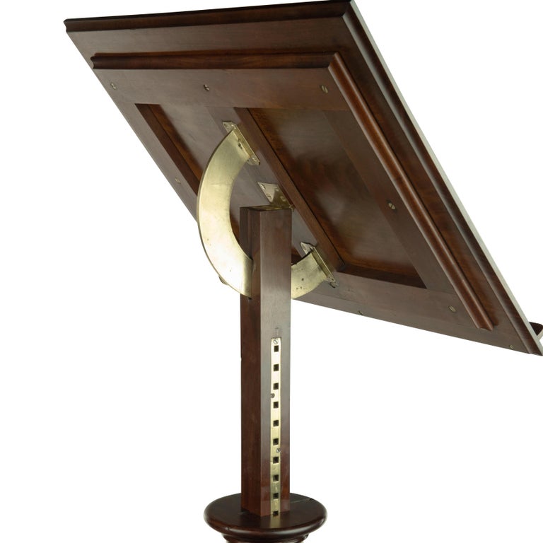 Large Mahogany Lectern by Yabsley of Plymouth For Sale at 1stDibs