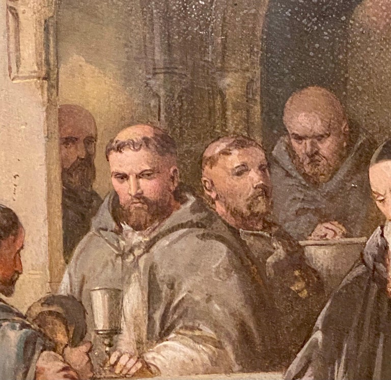 Large Painting George Cattermole '1800-1868' British Titled ...