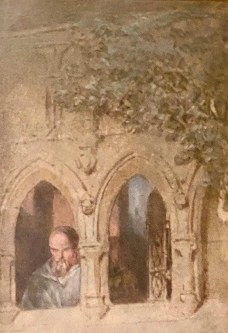 Large Painting George Cattermole '1800-1868' British Titled ...