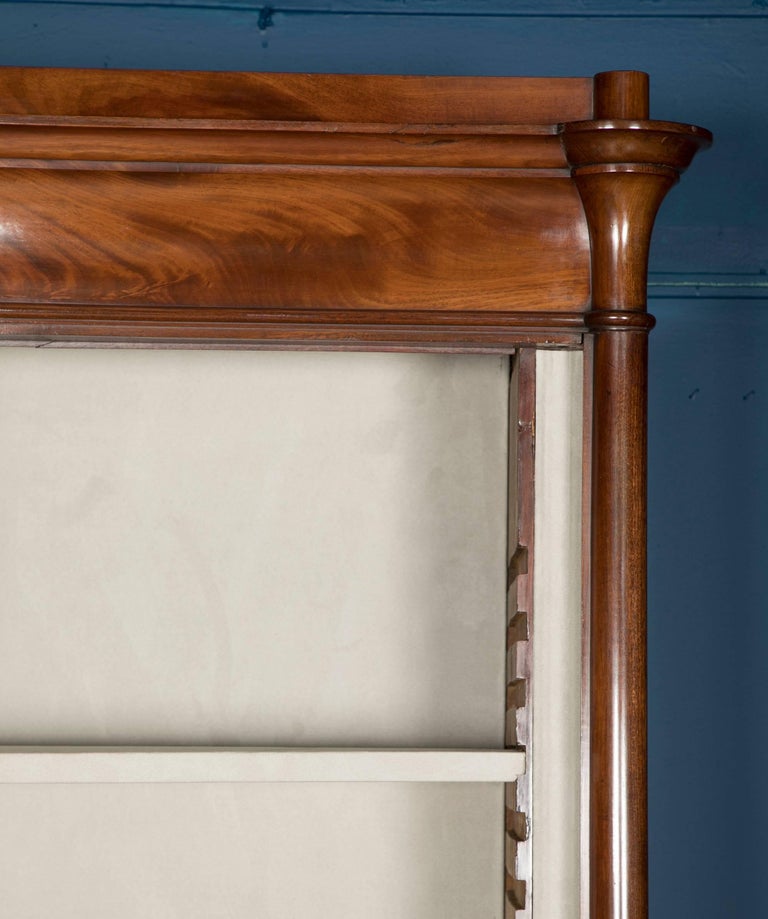 Large Pair of Mahogany Louis Philippe Bookcase at 1stDibs
