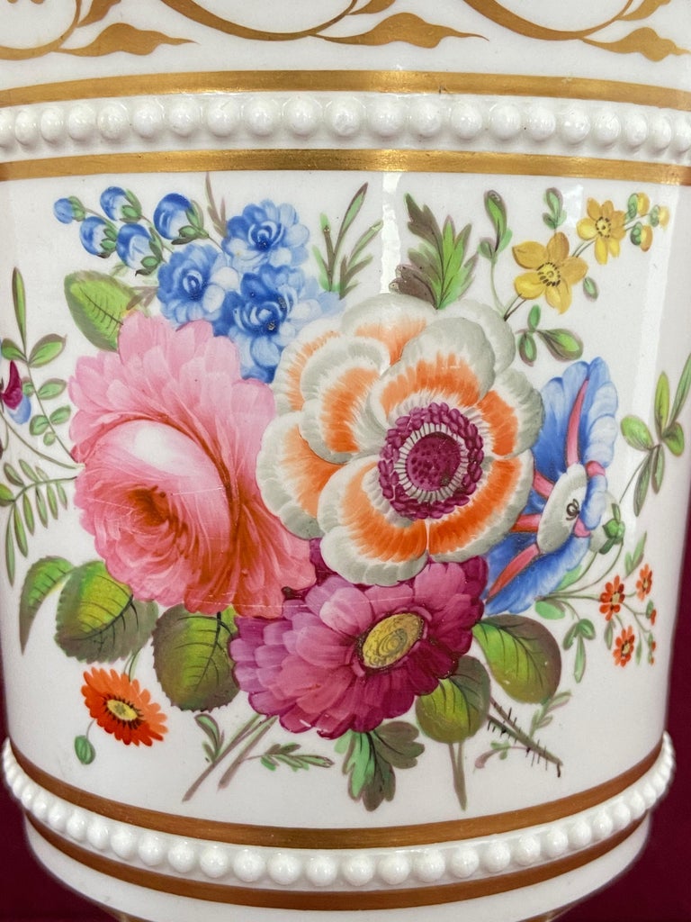Large Spode Porcelain Spill Vase C.1815 For Sale at 1stDibs
