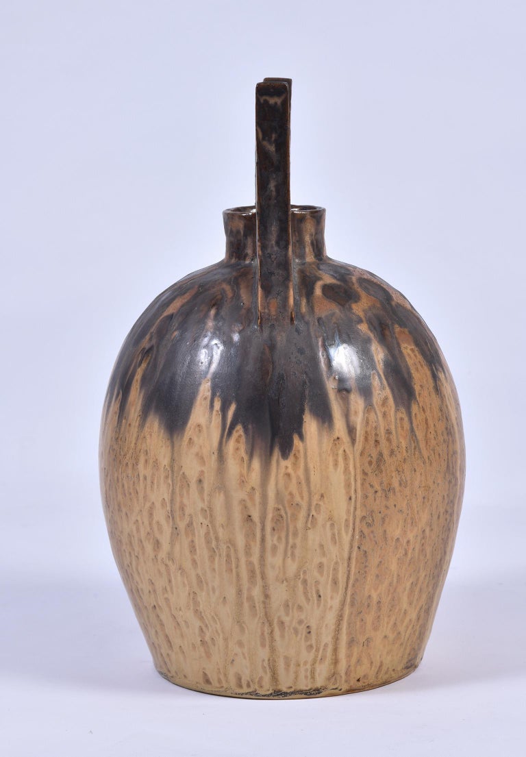 Large Stoneware Vase by Joseph Talbot at 1stDibs