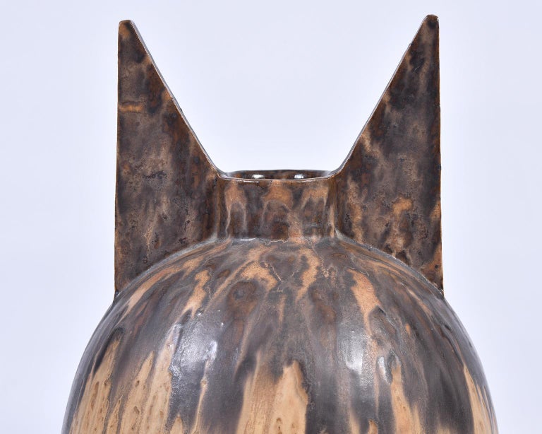 Large Stoneware Vase by Joseph Talbot at 1stDibs