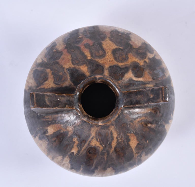 Large Stoneware Vase by Joseph Talbot at 1stDibs