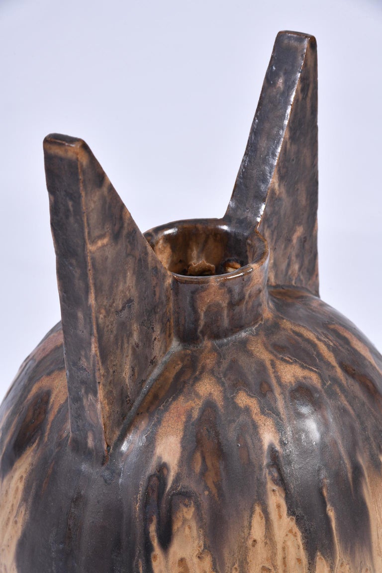 Large Stoneware Vase by Joseph Talbot at 1stDibs