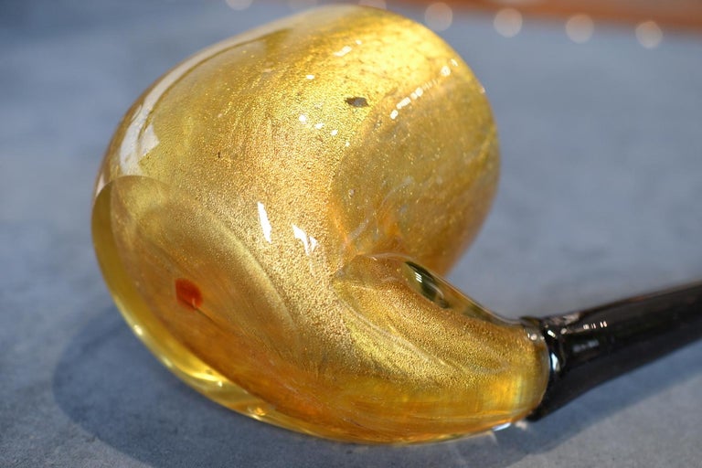 Large Venetian Glass Pipe For Sale at 1stDibs | antique glass pipe