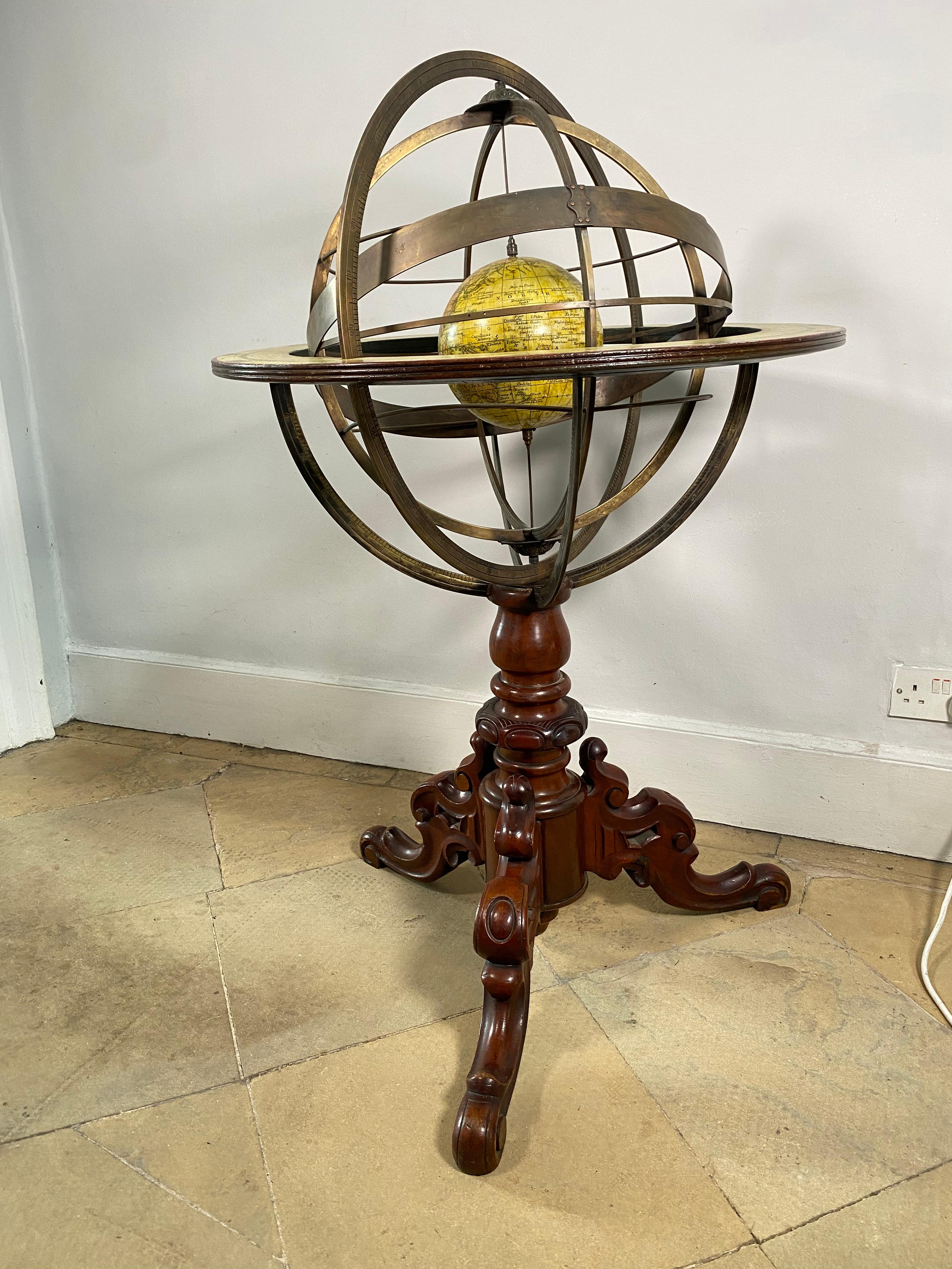 Large Victorian Armillary Globe, circa 1890 For Sale at 1stDibs ...