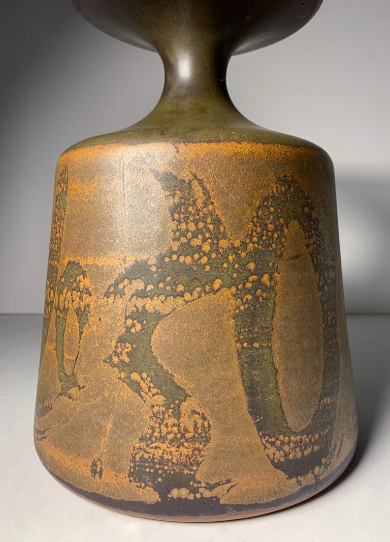 Large Vintage Ceramic Vase by Robert Maxwell for Design West of ...