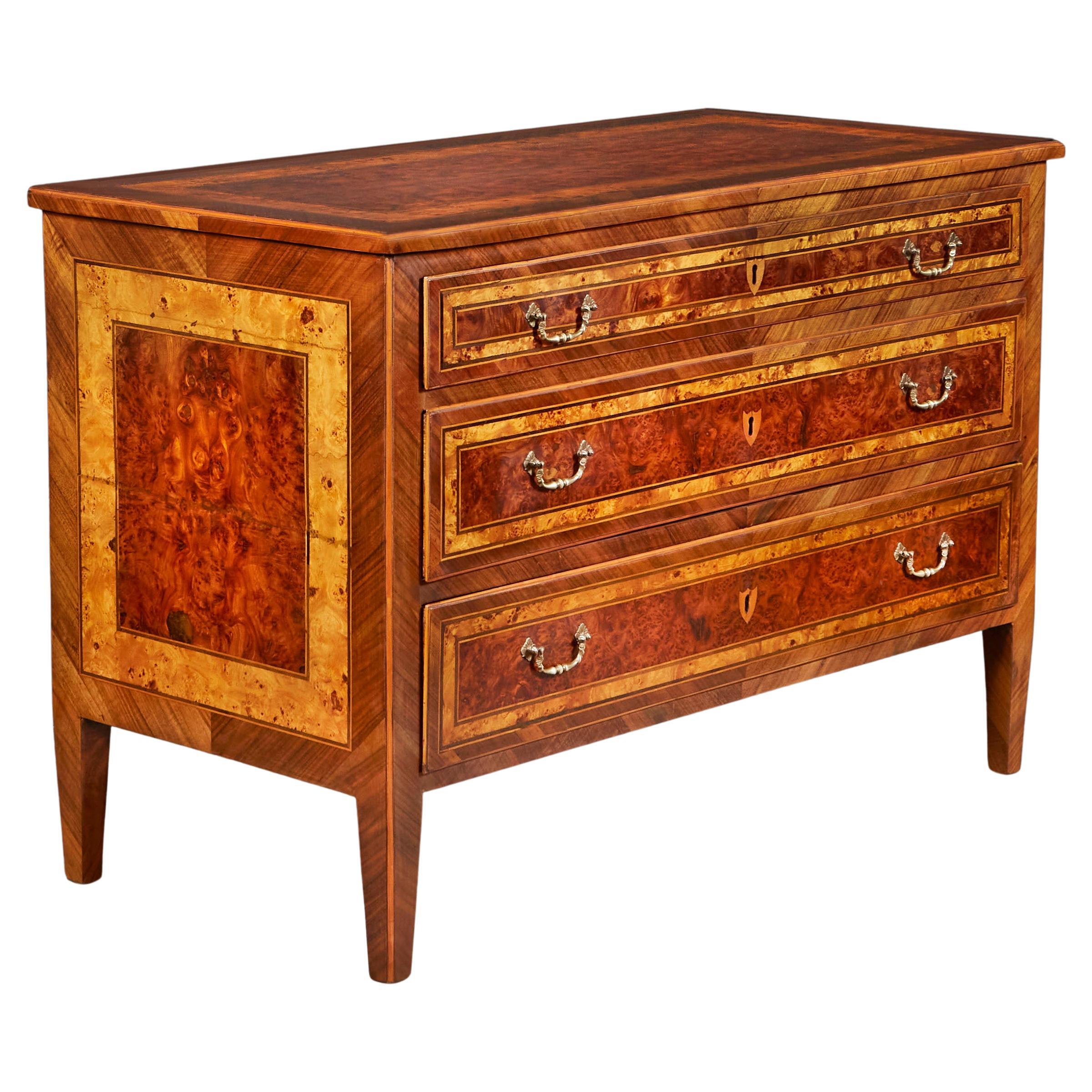 18th Century Cherry Wood Commode For Sale at 1stDibs