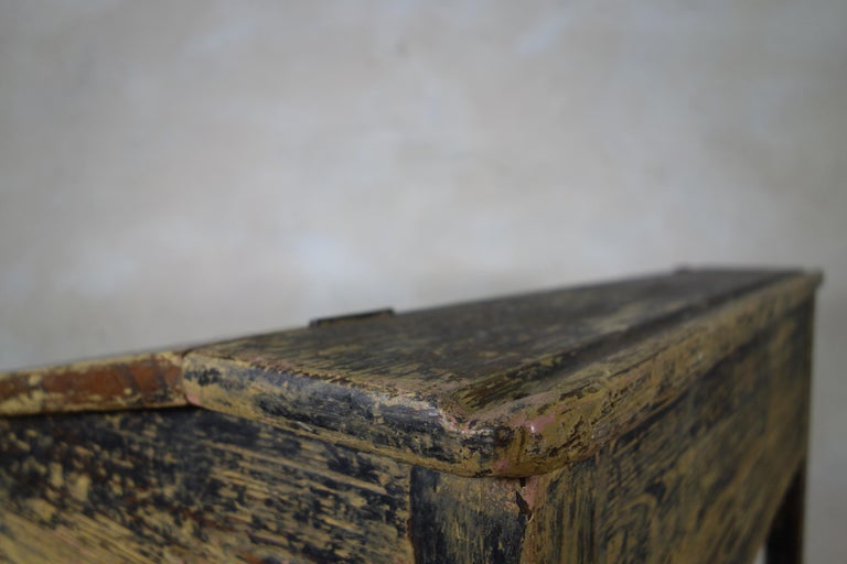 Late 18th Century French Primitive Slanted School Desk at 1stDibs