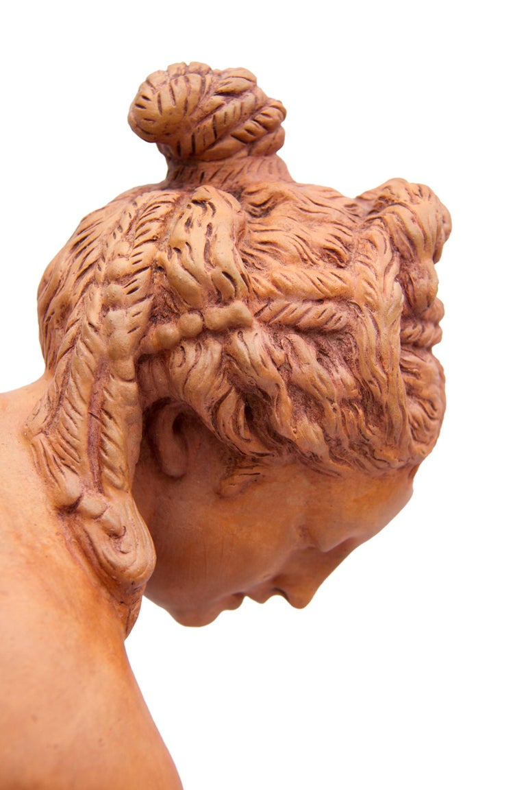 Late 19th Century Large French Terracotta Figure of the Goddess Venus ...