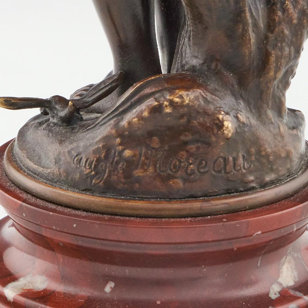 A Late 19th Century Bronze Sculpture by Auguste Moreau at 1stDibs