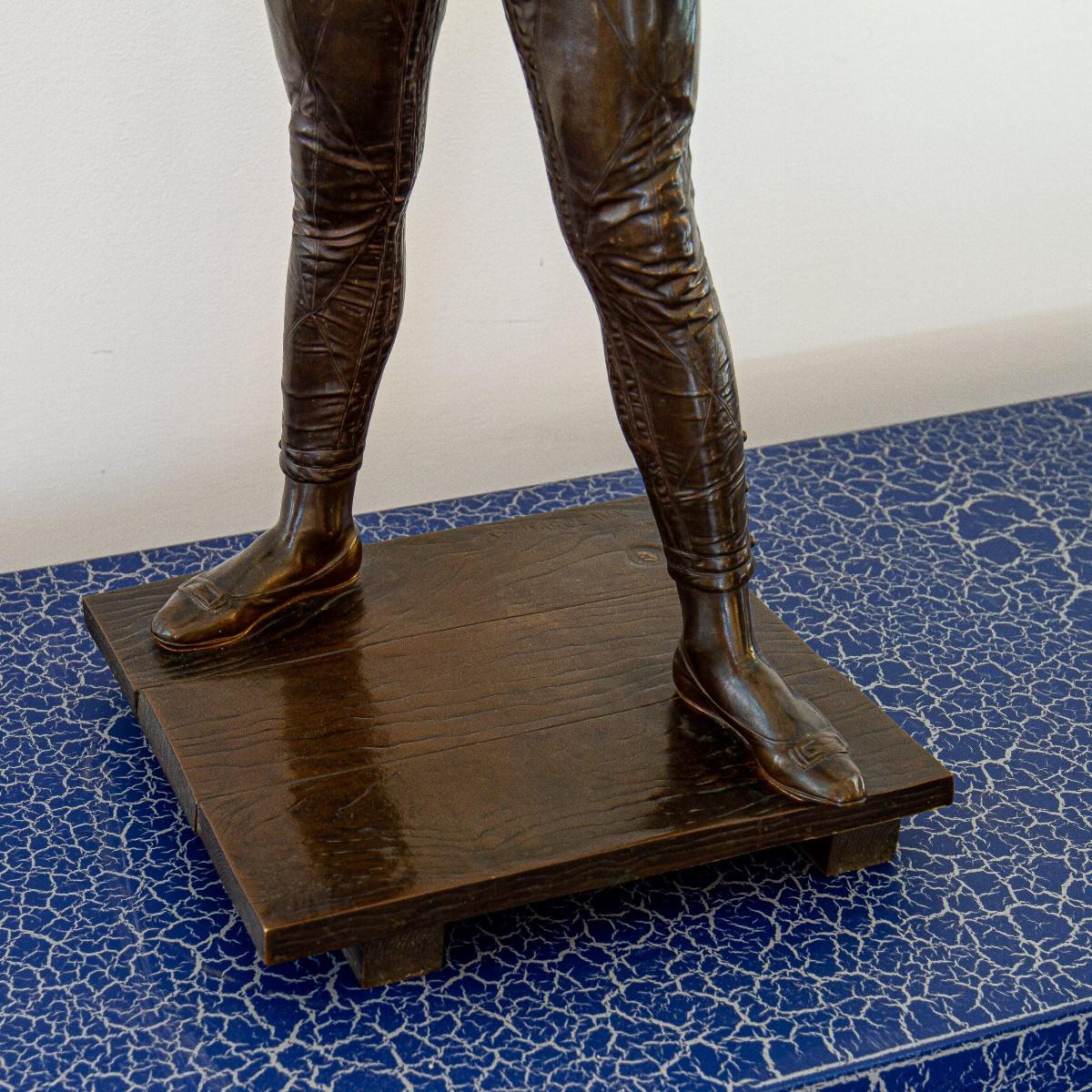 Late 19th Century French Bronze of a Harlequin by René de Saint ...