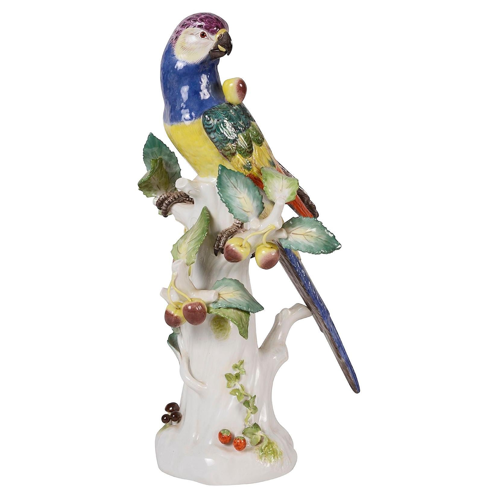 Antique Minton Majolica Pottery Parrot Sculpture, 19th Century For Sale ...
