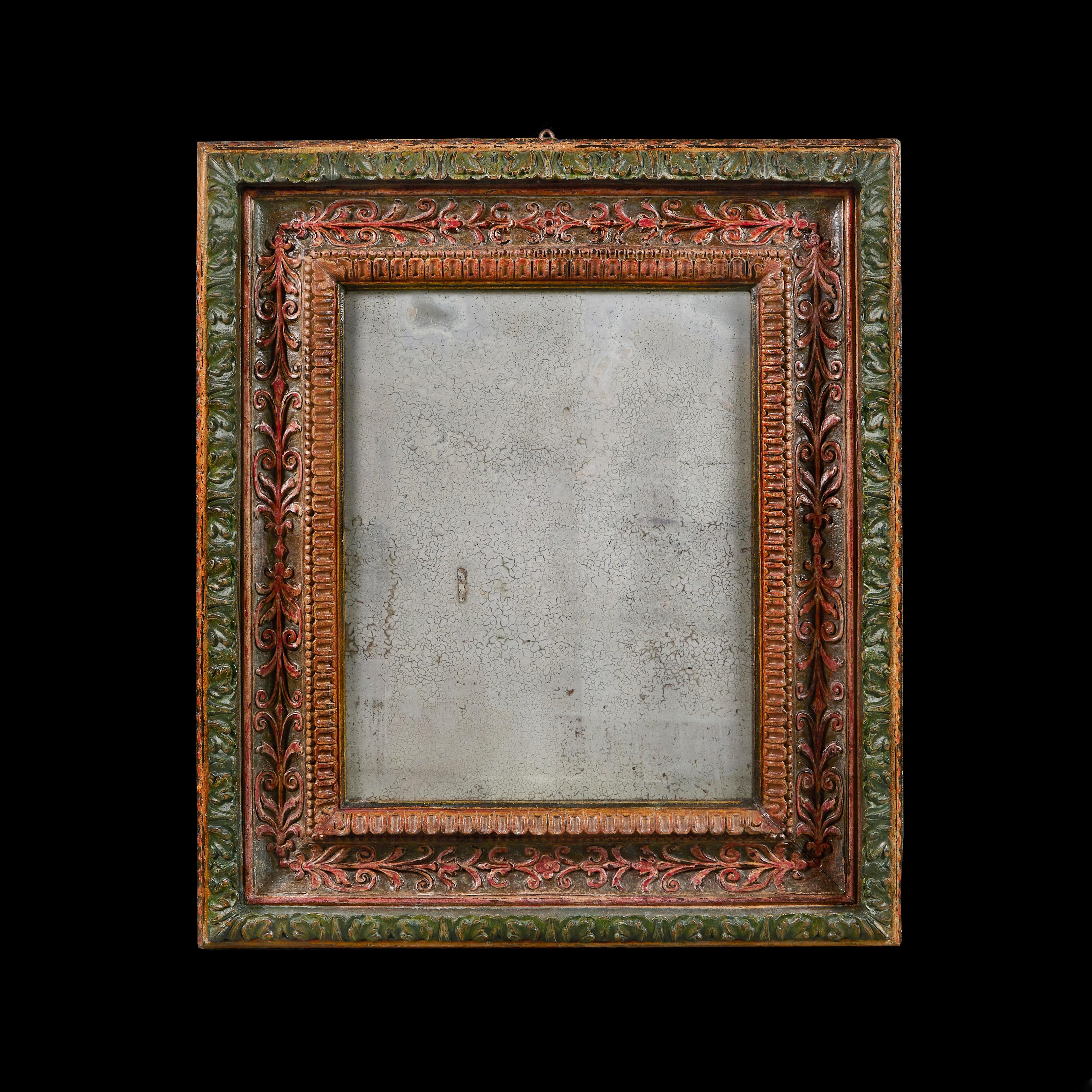 A Late 19th Century Roman Pier Mirror For Sale at 1stDibs