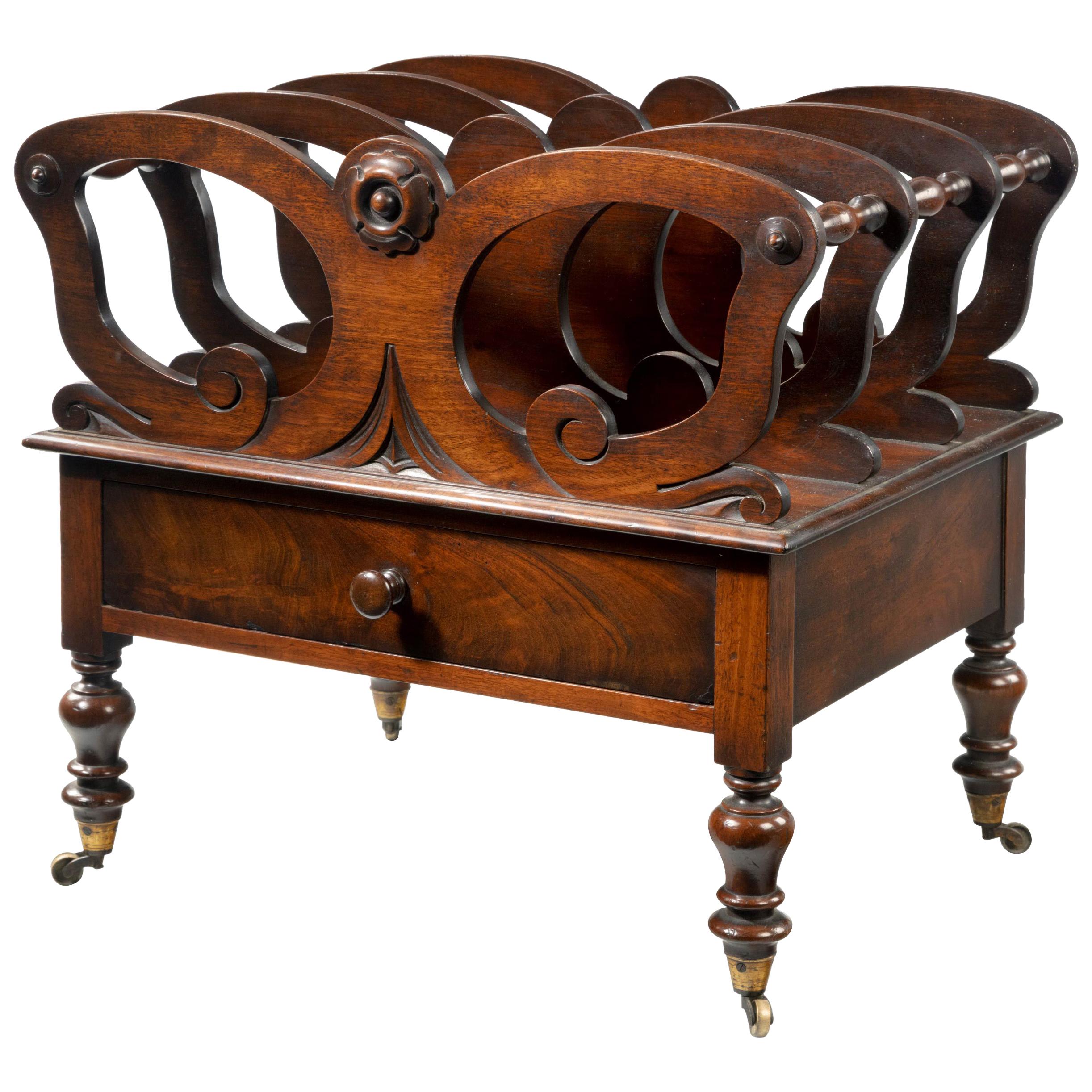 Mahogany Regency Period Antique Hall Tree at 1stDibs
