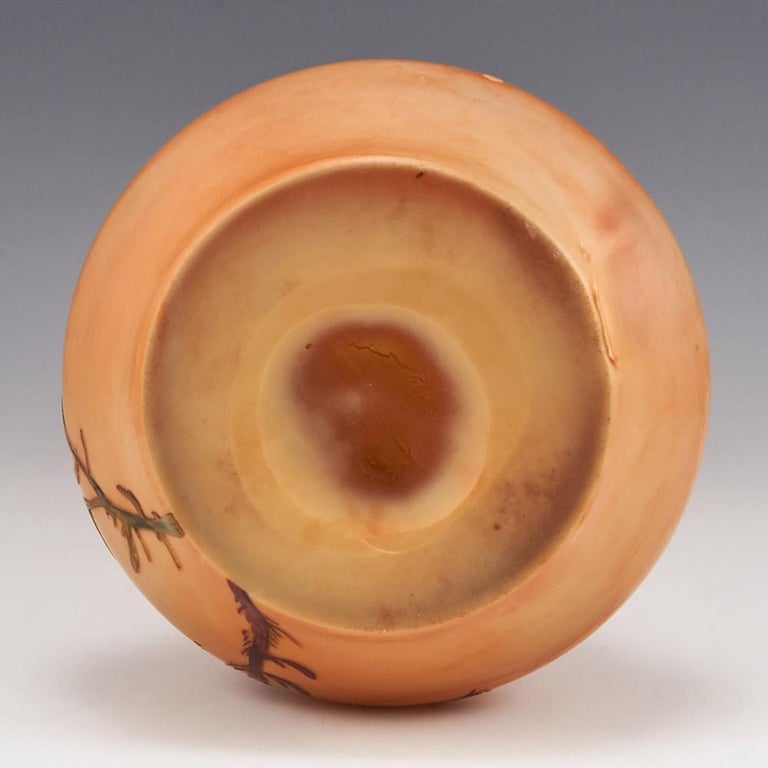 A Legras Cased and Acid Cut and Enamelled Glass Vase c1920 For Sale at ...