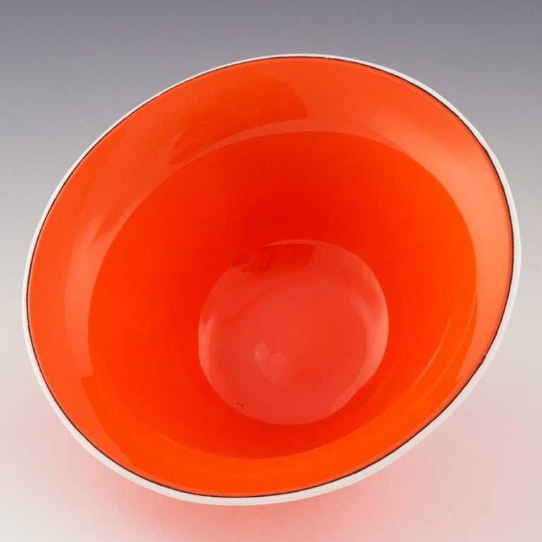 Loetz Witwe Footed Tango Glass Bowl C1915 For Sale at 1stDibs