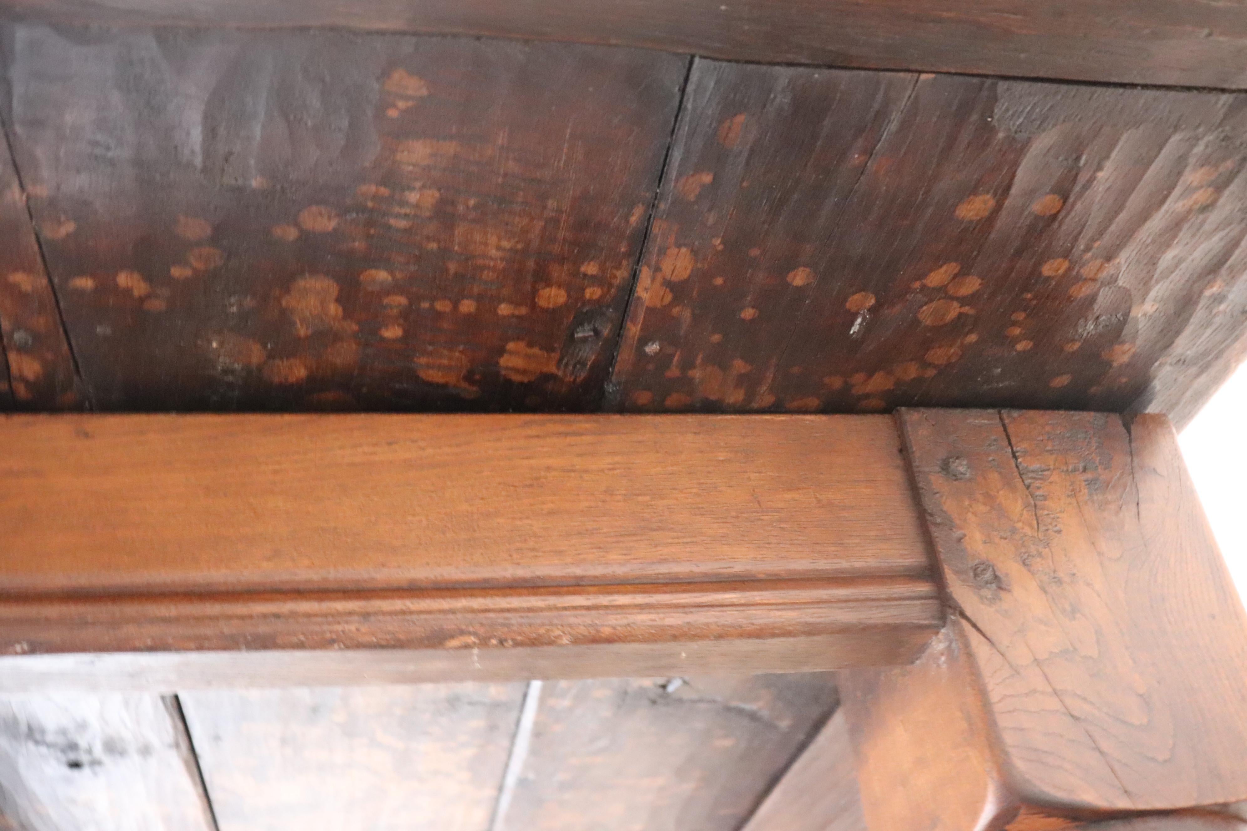 Long 17th Century Oak Baluster Leg Monastery or Refectory Table from ...