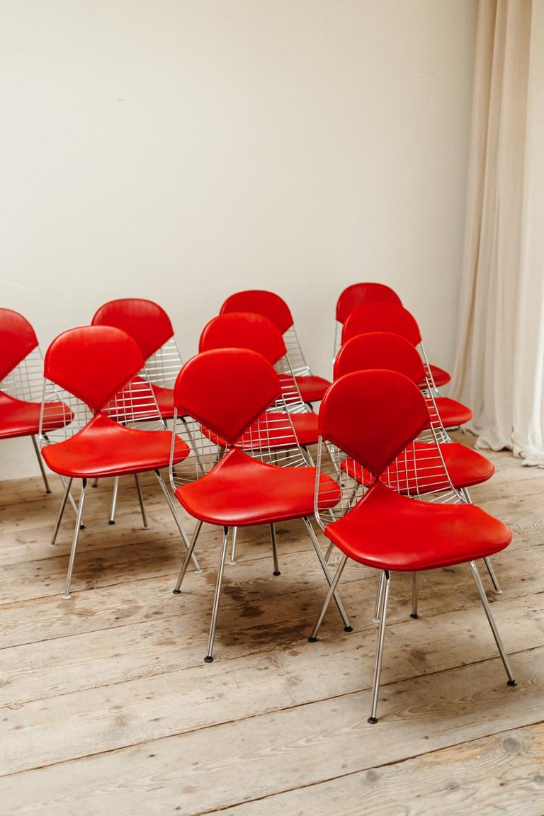 a lot of Herman Miller Eames DKX-2 Bikini Chairs For Sale at 1stDibs